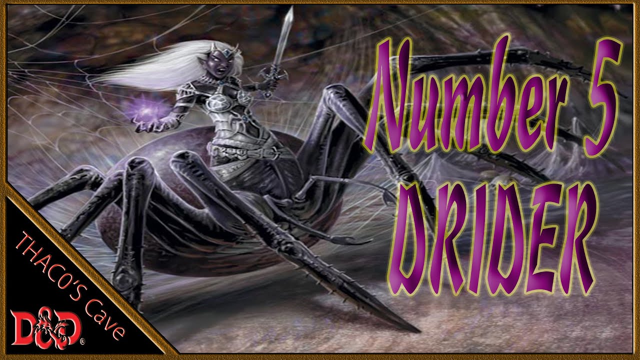 DRIDERS | AN UNKNOWN EVOLUTION OF THE DROW? | TOP 10 COUNTDOWN 2020 ...