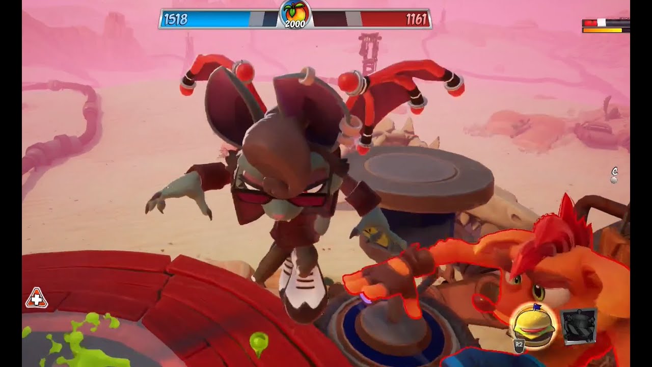 Crash Team Rumble - Skilled Catbat Gameplay - YouTube