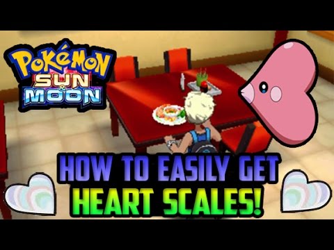 How To Get Easy & Unlimited HEART SCALES! Pokemon Sun and Moon Guide ...