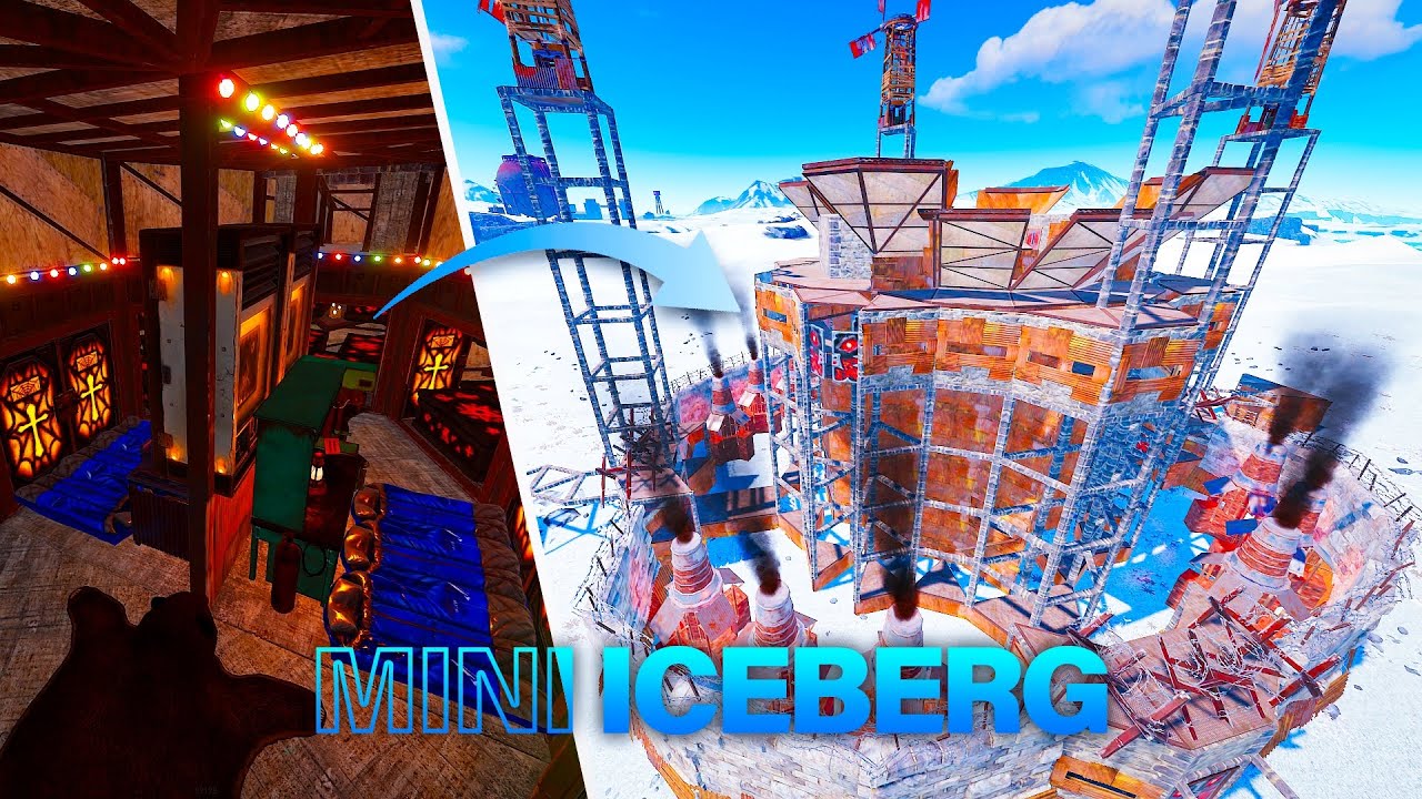 THE MINI ICEBERG | small group base | Rust base design - YouTube