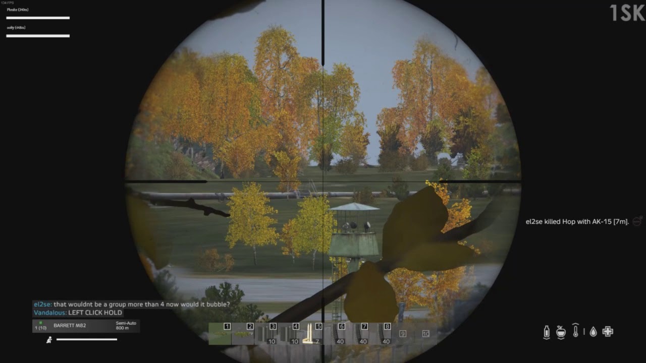 Barrett long range DayZ - YouTube