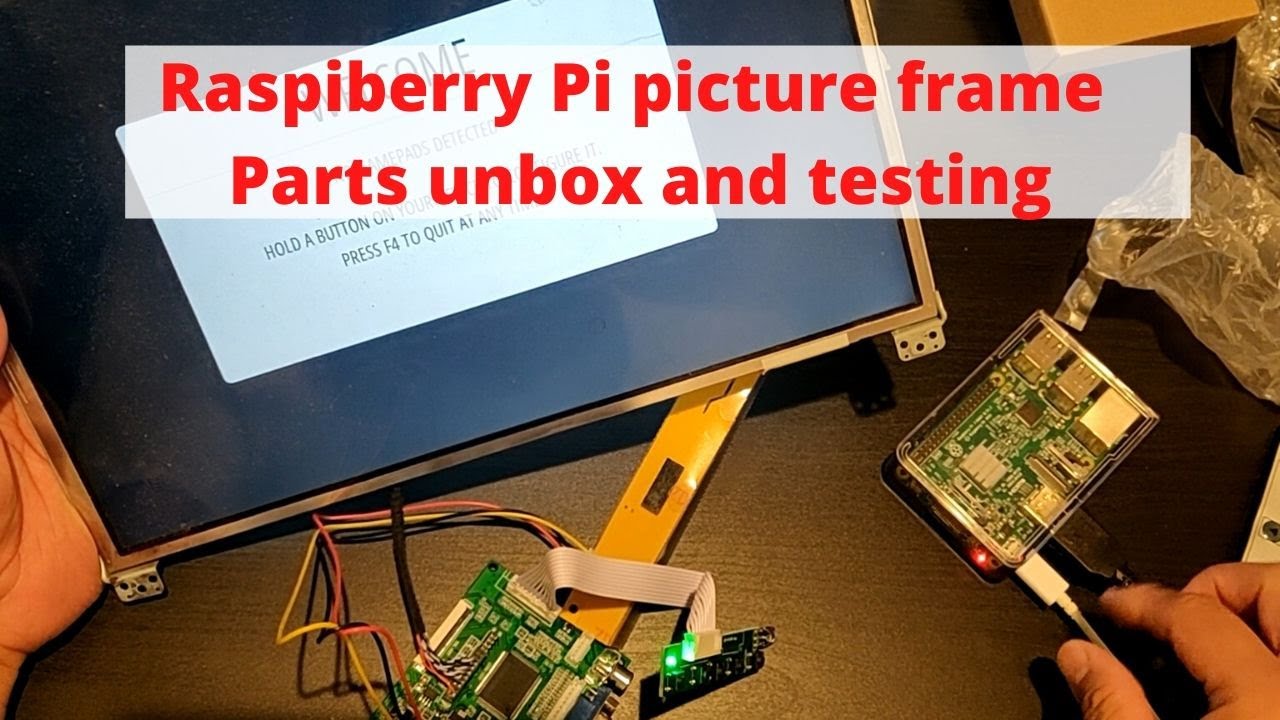 How to reuse laptop screen as a photo frame with Raspberry Pi - Parts ...