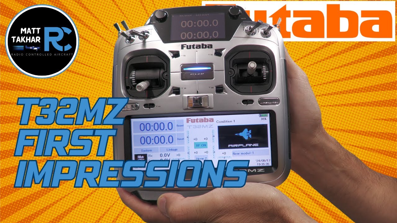 First Impressions of the Futaba 32MZ Flagship Transmitter - YouTube