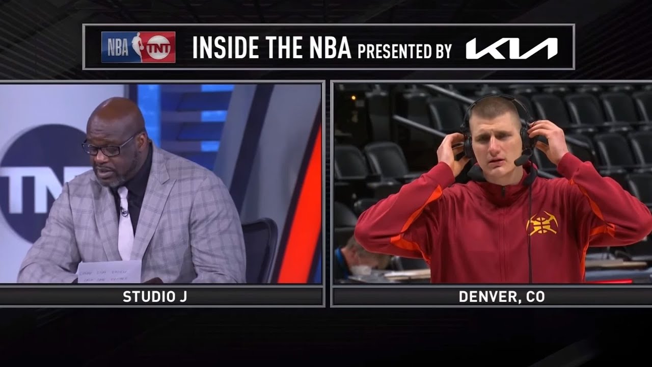 Shaq Tries Speaking Serbian To Nikola Jokic - YouTube