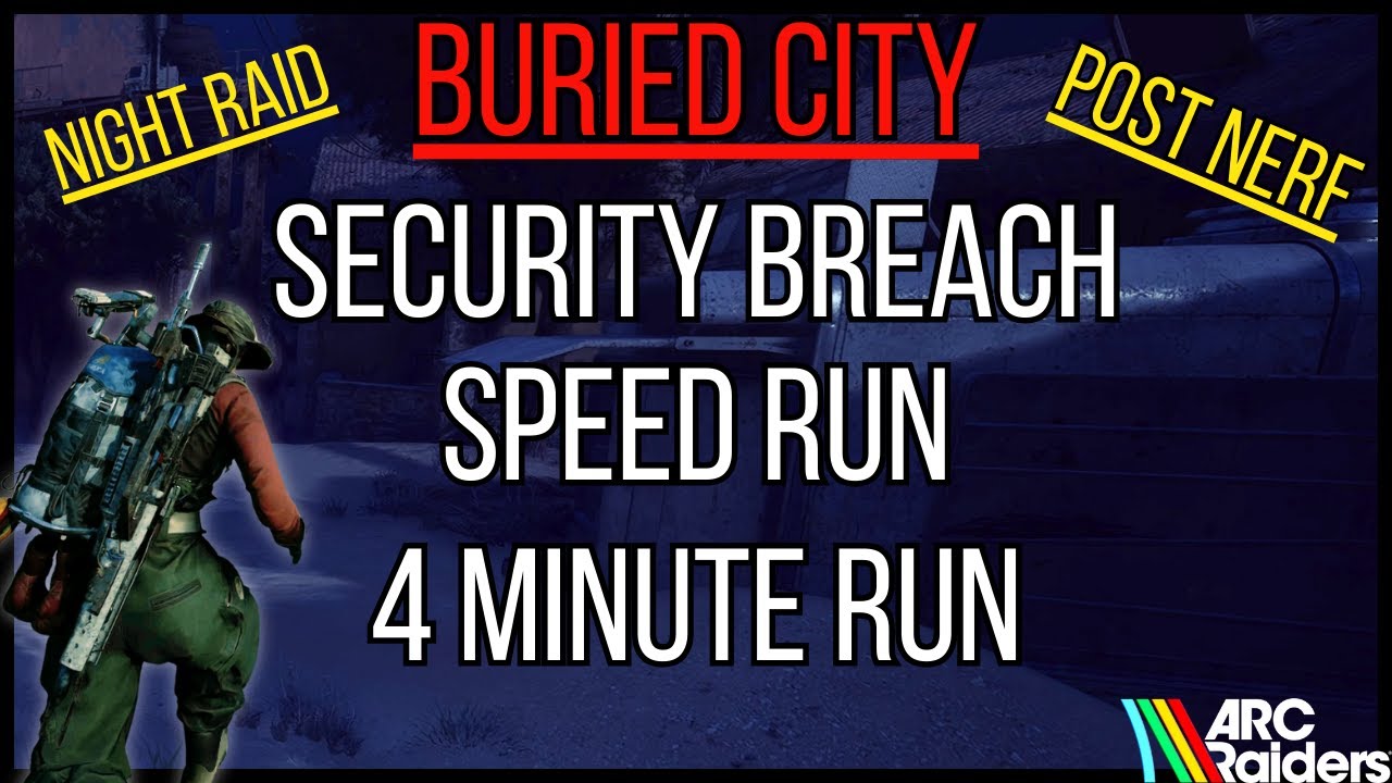 4-Minute Security Breach Speedrun With Epic & Blueprint Drops (Buried ...