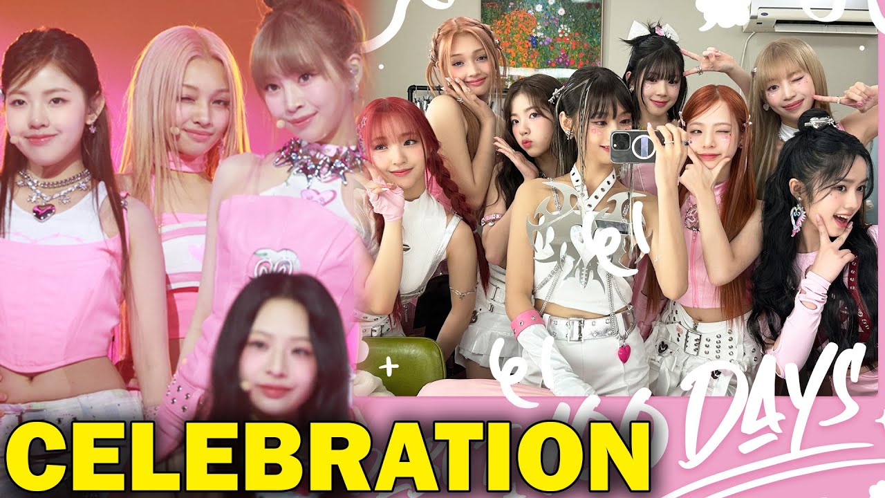 UNIS celebrates 100 days since debut with live broadcast - YouTube