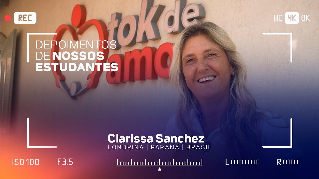 FTSA Depoimentos | Clarissa Sanchez - YouTube