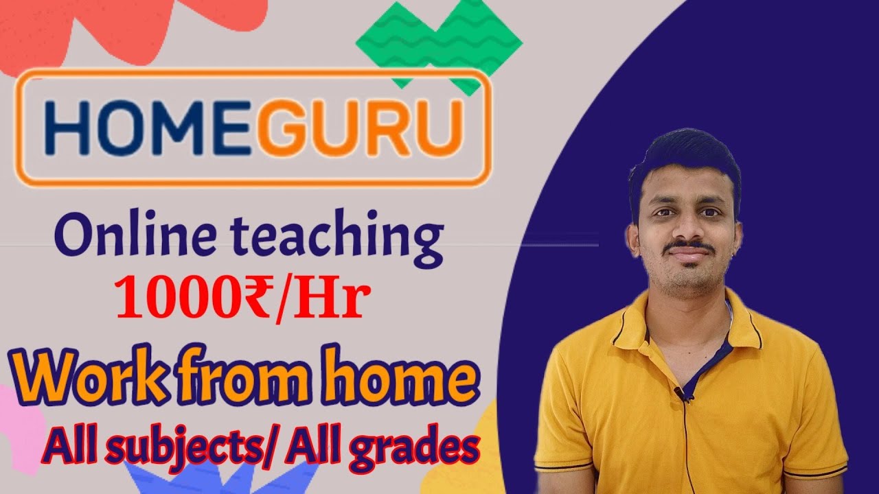 HomeGuruworld|Online teaching|Work from home|ItsNetaji - YouTube