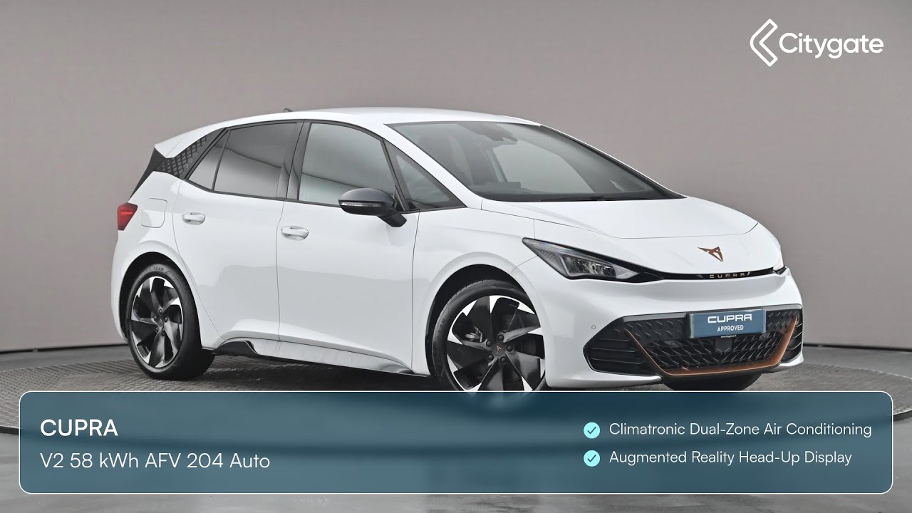 CUPRA Born - V2 58 kWh AFV 204 Auto - Citygate SEAT Slough - YouTube