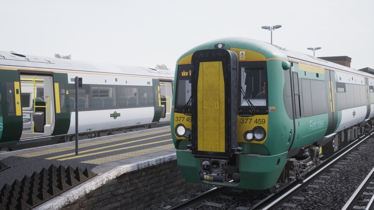 Stopping service to London Victoria on the Brighton Main Line | Train ...