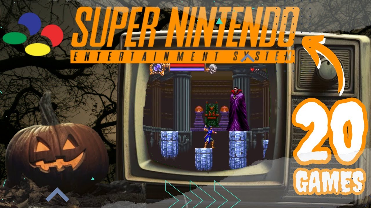 🎃 HALLOWEEN special | 💀 20 SNES games to play on Halloween. - YouTube