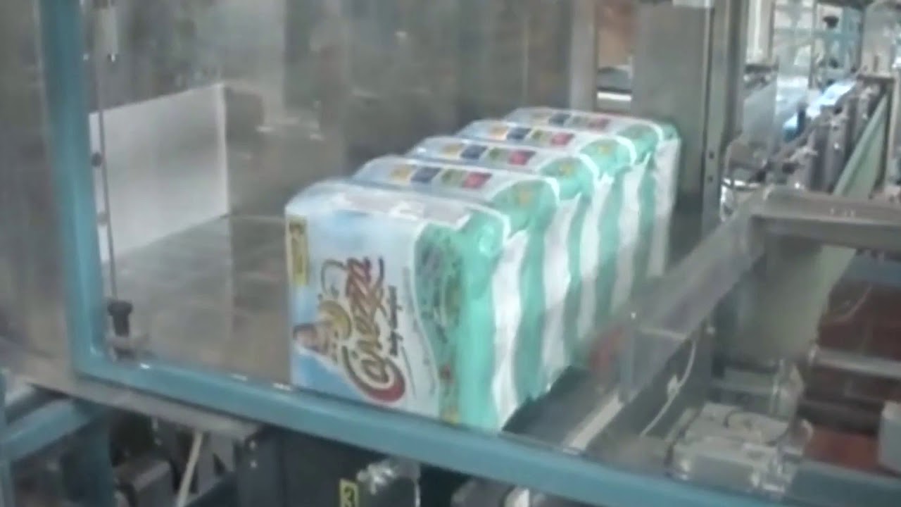 ZCP 60 HORIZONTAL CASE PACKER - YouTube