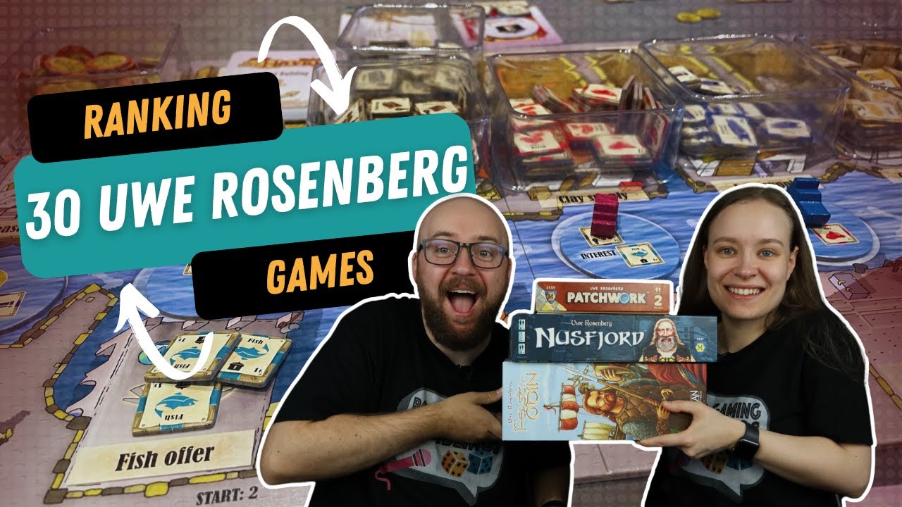 30 Uwe Rosenberg games ranked from worst to best! - YouTube