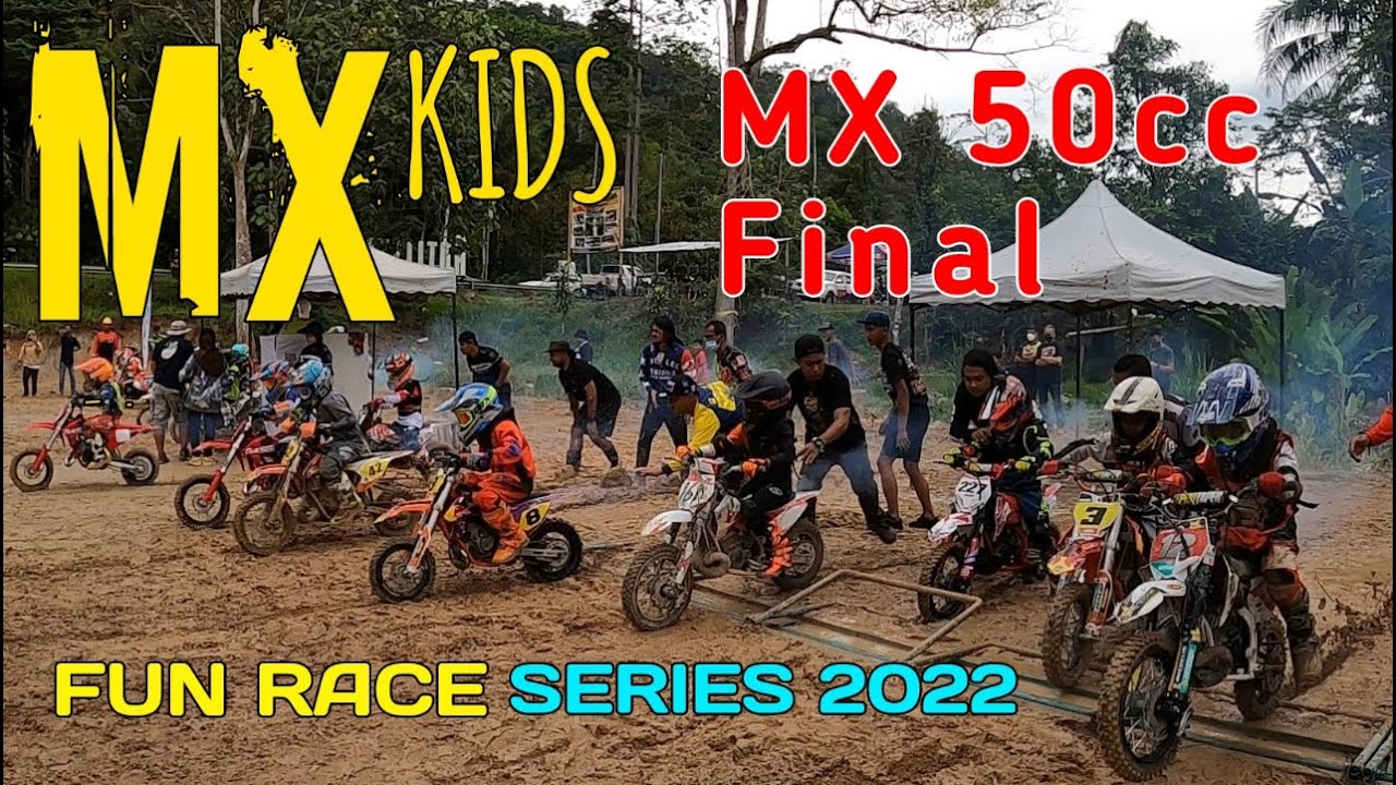 [MX Kids] MX 50cc Final - Fun Race Track Motocross Ulu Yam - YouTube