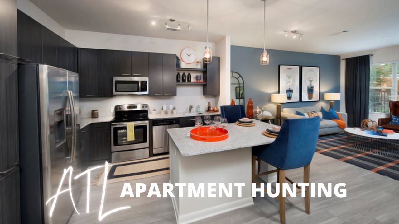 ATLANTA APARTMENT HUNTING ** LIVING IN THE OUTSKIRTS** - YouTube