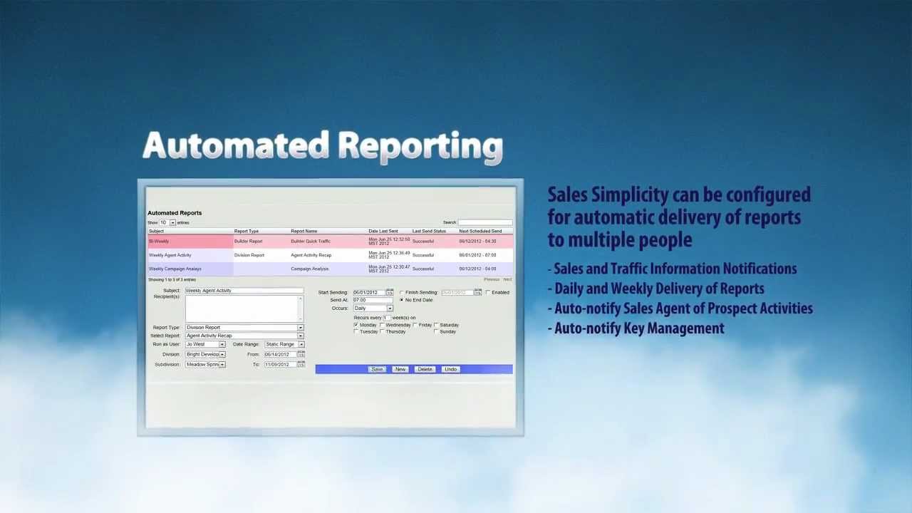 Automated Reporting - YouTube