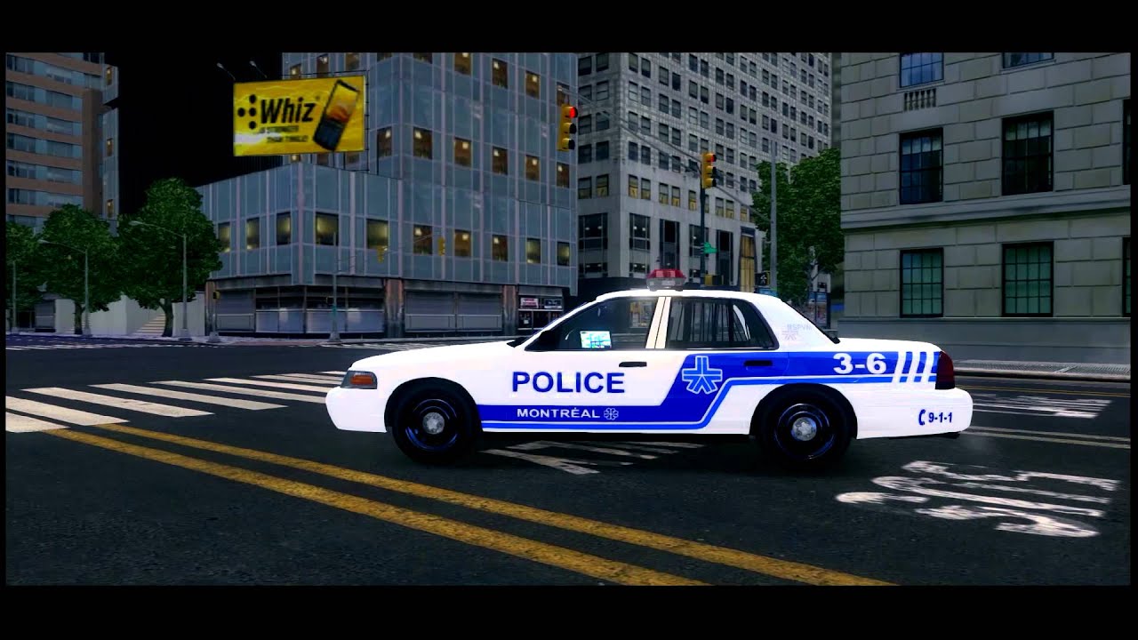 Service de Police de la Ville de Montréal (SPVM) CVPI - YouTube