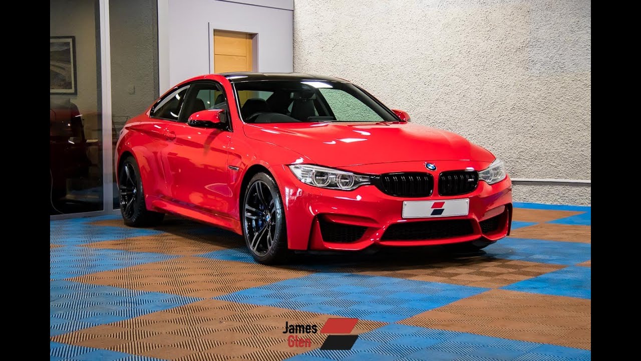 BMW M4 Ferrari Red - For Sale - James Glen Car Sales - YouTube