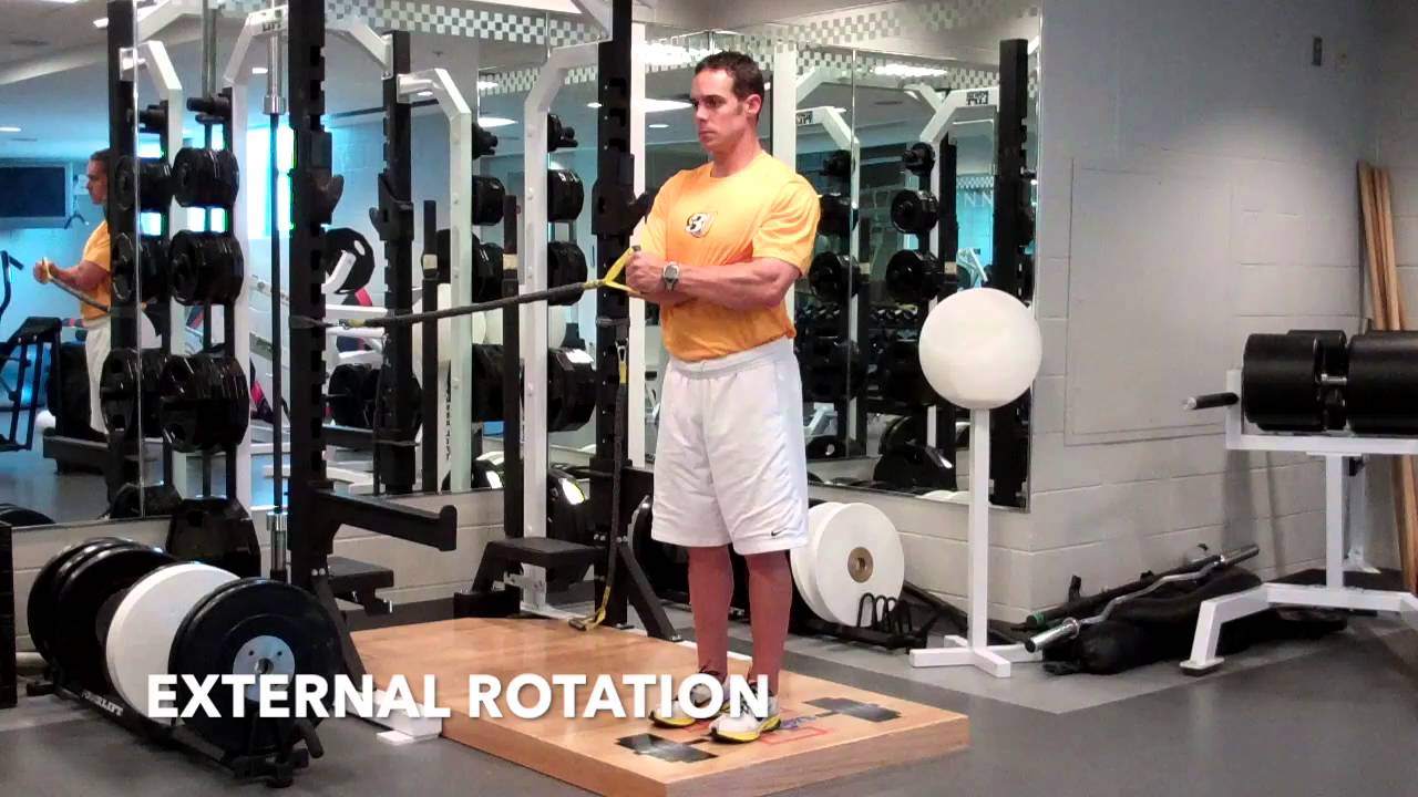 Shoulder External Rotation: 3D Performance Training - YouTube