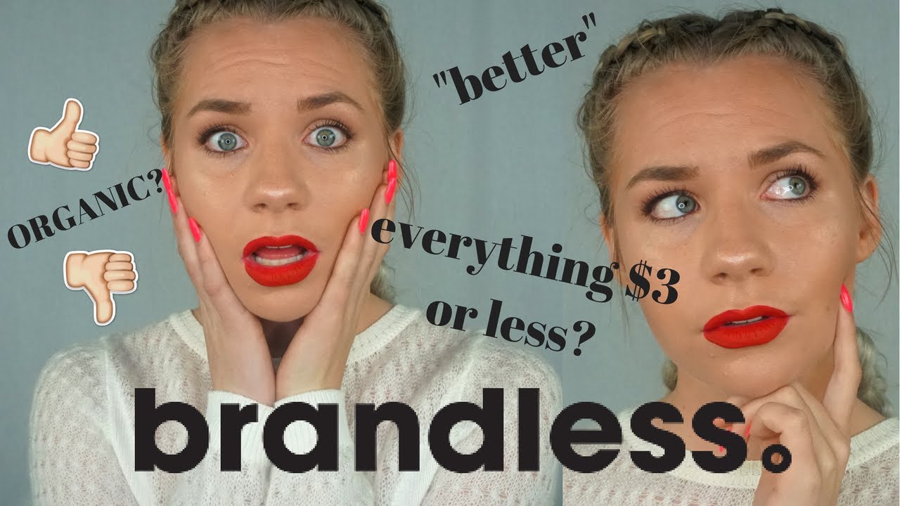 Organic BRANDLESS food Review / Unboxing $3 & Less - YouTube
