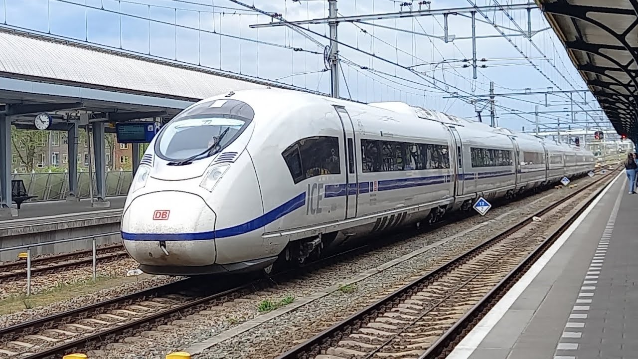 BR 408/ICE Neo 8029 [Europa] met rit 157 door s hertogenbosch - YouTube