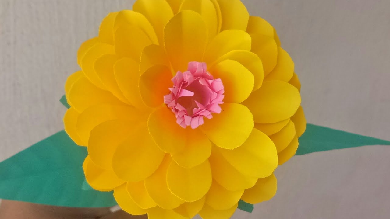 DIY Easy Paper Flower How To Make Easy And Beautiful Paper Flower DIY Easy Paper Flower How To Make Easy And Beautiful Paper Flower