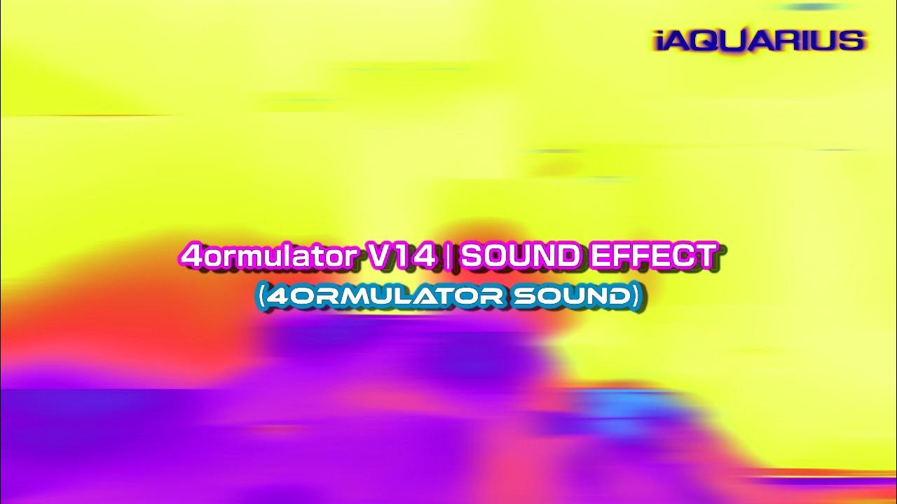 4ormulator V14 | SOUND EFFECT - YouTube