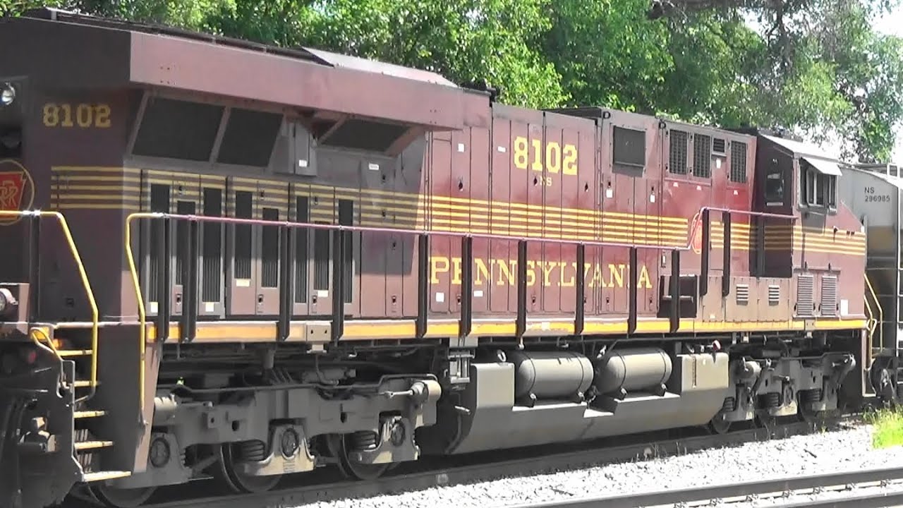 NS 9879 w/ NS 8102 Pennsylvania Heritage Unit, 7/5/20 - YouTube