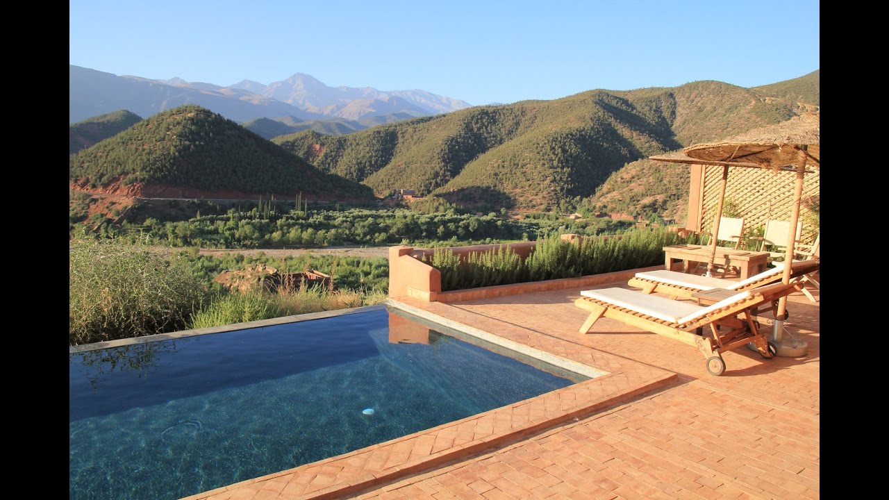 Kasbah Bab Ourika - a Moroccan mountain retreat - YouTube