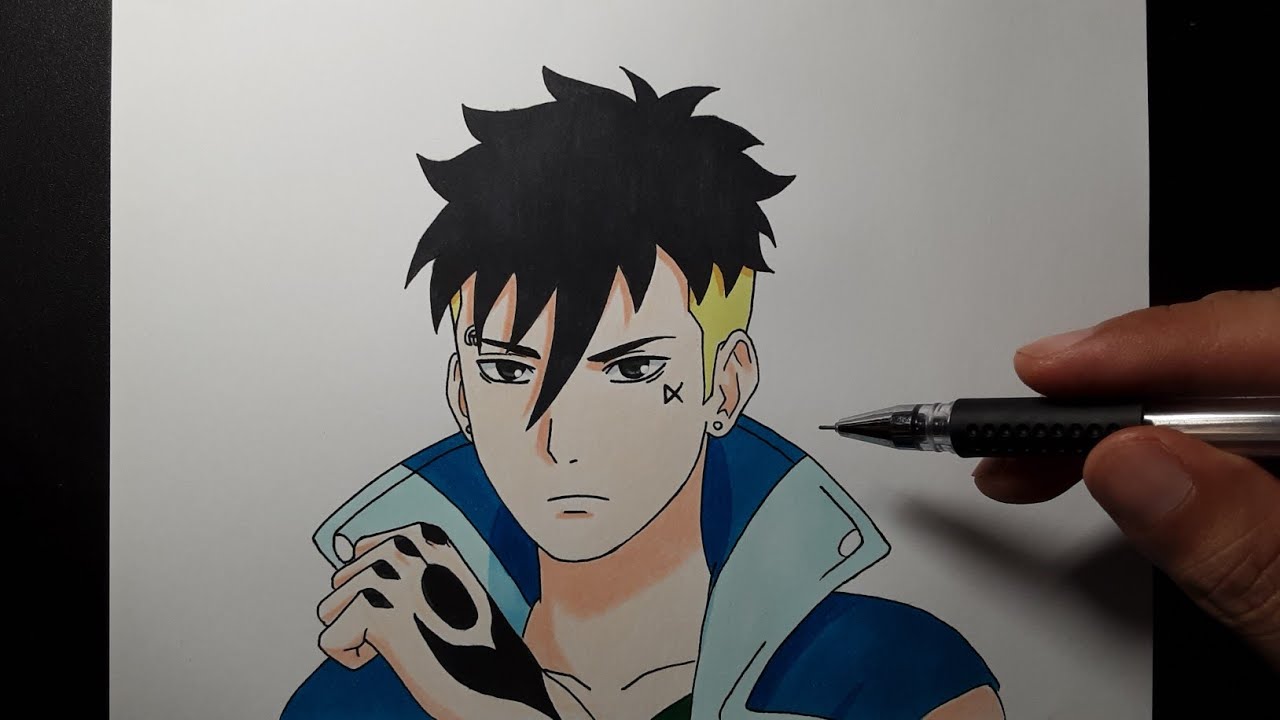 How to draw Kawaki cách vẽ Kawaki - Boruto - part 352 - YouTube