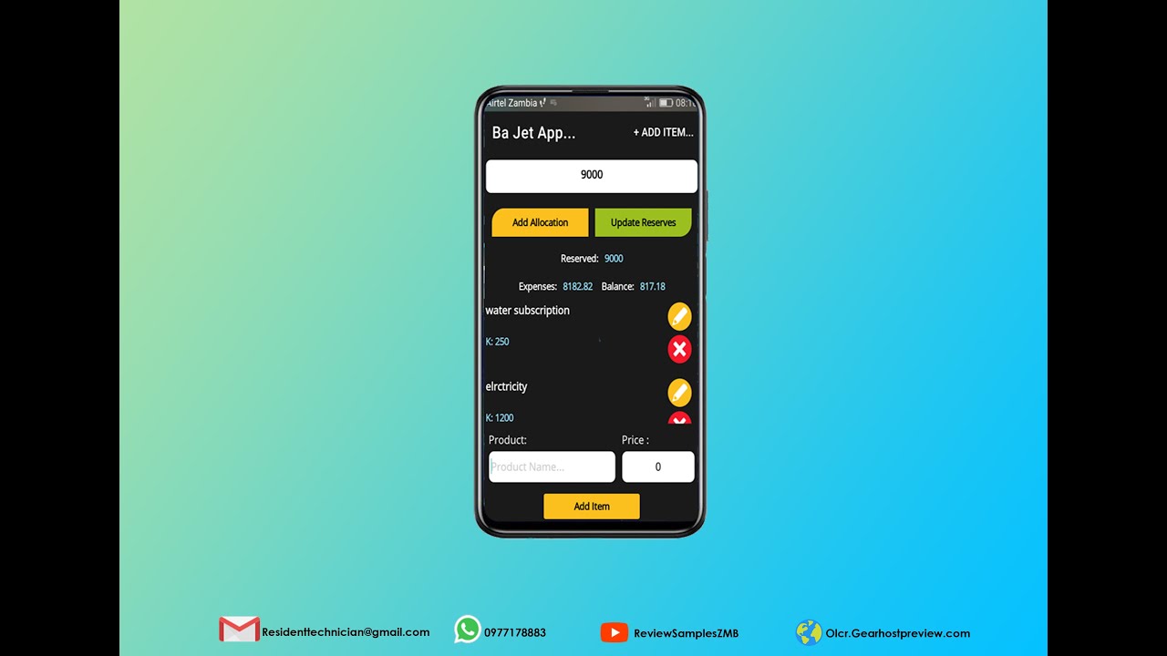 Budget Software: .Net Maui App Budgeting/Expense Tracking App BA Jet ...