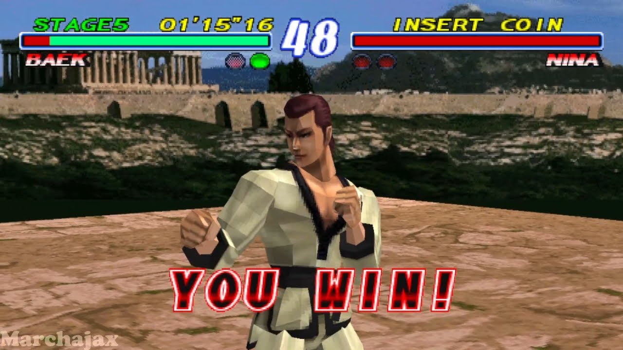 Tekken 2 Baek Doo San Story Mode Gameplay | Full Arcade Run HD 60 FPS ...