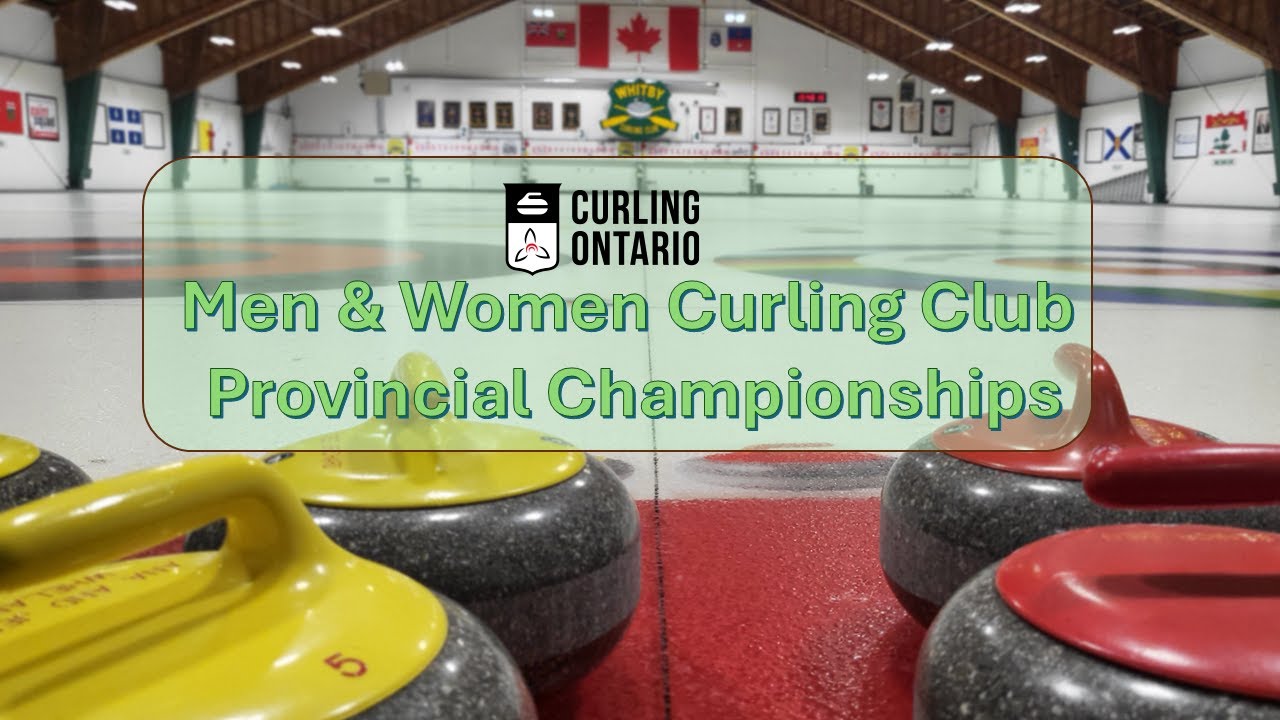 Curling Ontario Men & Women Curling Club Provincial Championships - YouTube