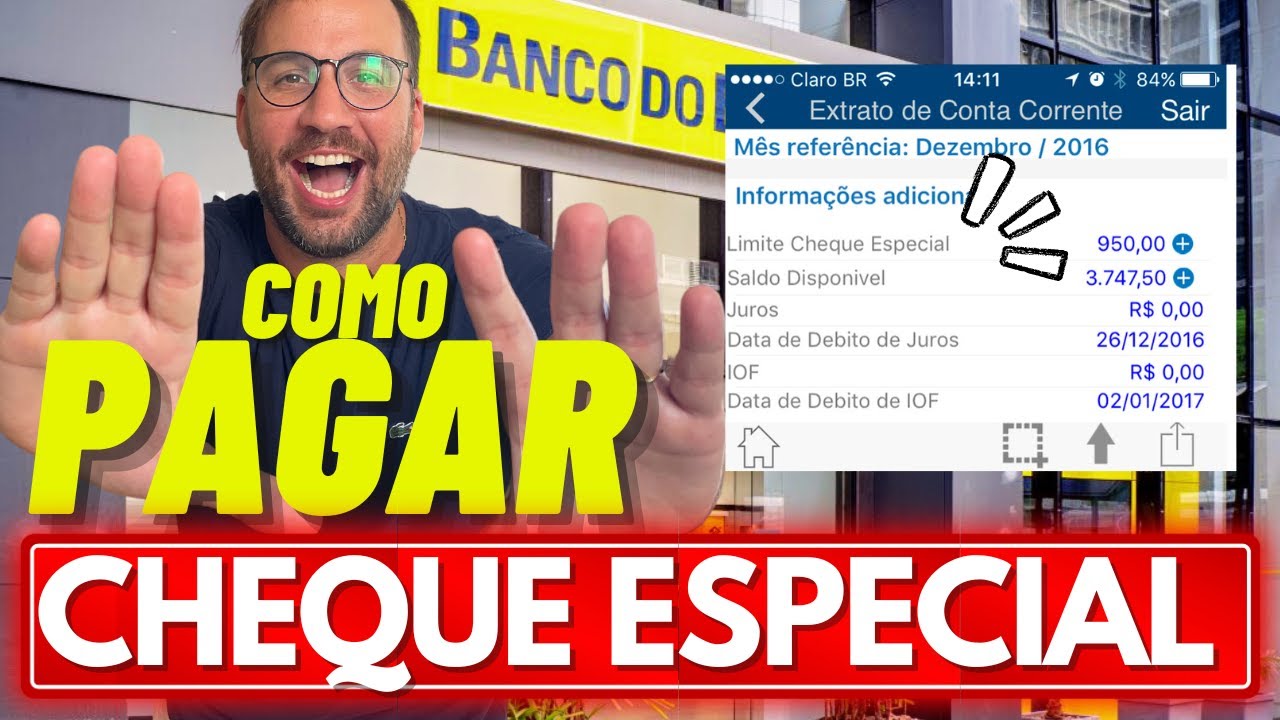 CHEQUE ESPECIAL BANCO do BRASIL - Como PAGAR? - YouTube