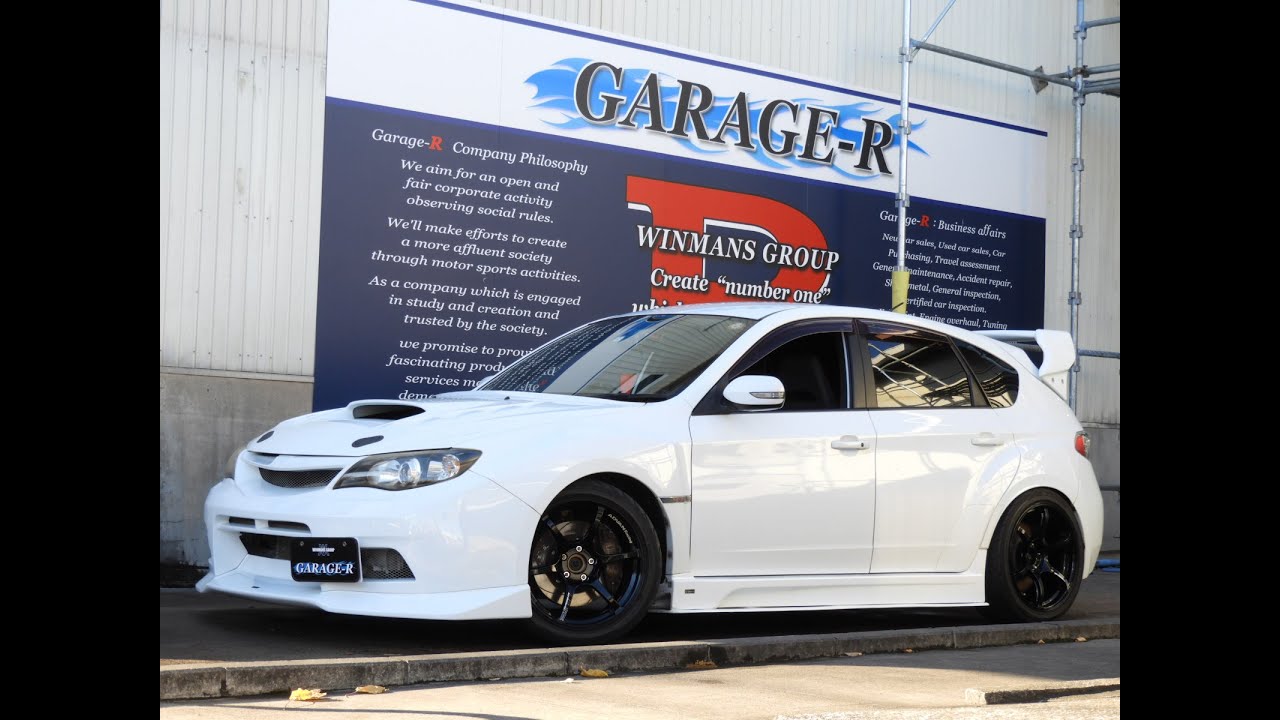 GRB インプレッサ WRX STI HKS GTタービン ENDLESSキャリパー VARISフルエアロ クスコLSD HKS車高調 エアクリ EVC 強化クラッチ オイルクーラー タイベル ...
