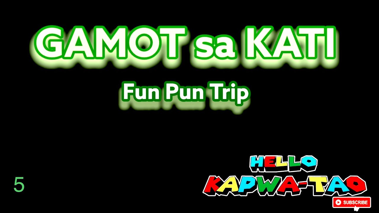 GAMOT sa KATI - FUN PUN TRIP 5 #patok #pilipinas #funny #kati #punny ...