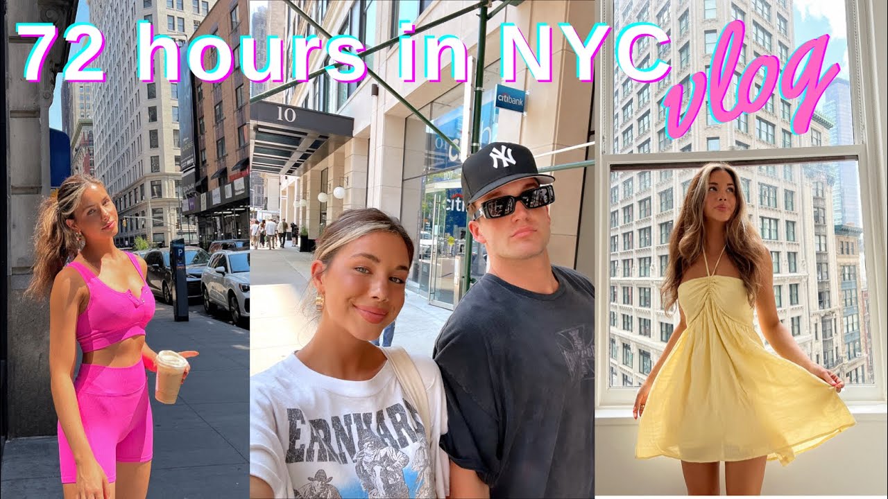 72 Hours In New York City w/ my boyfriend *vlog* | Natalie King - YouTube