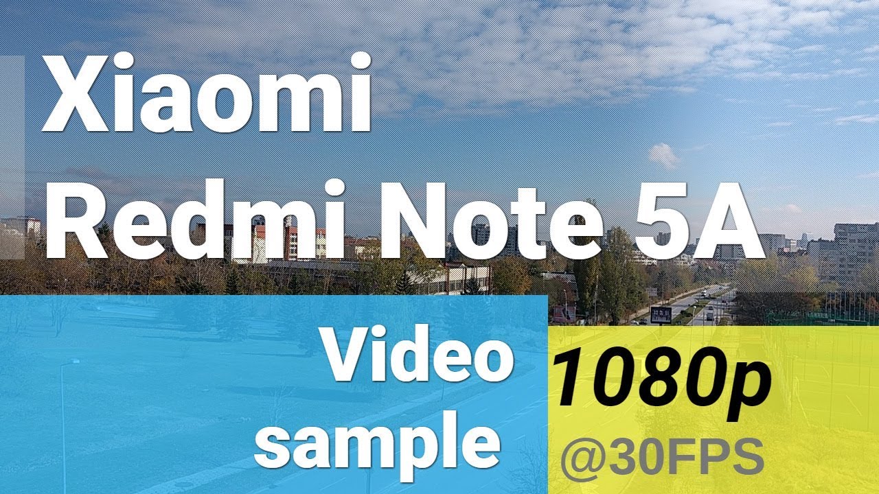 Xiaomi Redmi Note 5A (Y1) 1080p video sample