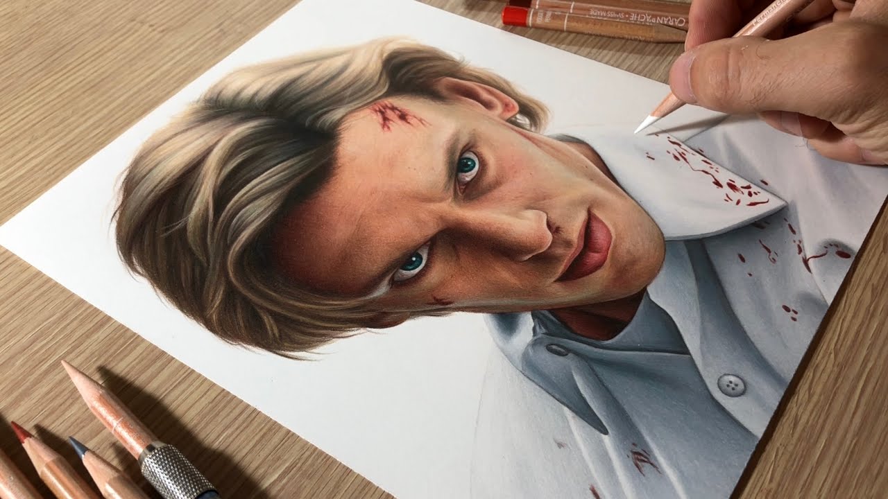 Drawing Henry Creel (001/Vecna) from Stranger Things • Time Lapse - YouTube