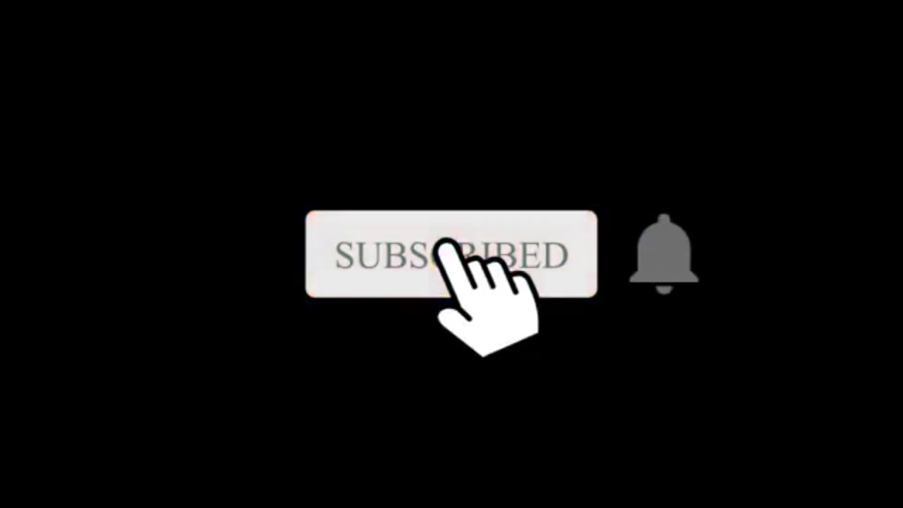 Free YouTube Subscribe Button Animation 4k HD (no copyright) - YouTube