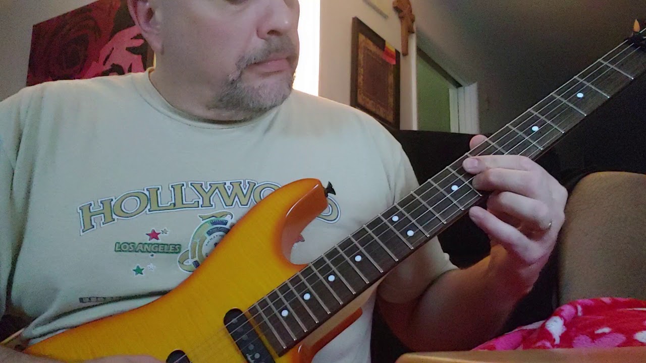 Joey "D" DeAngelo playing Exhibit Eight's "Endeavor" solo - YouTube