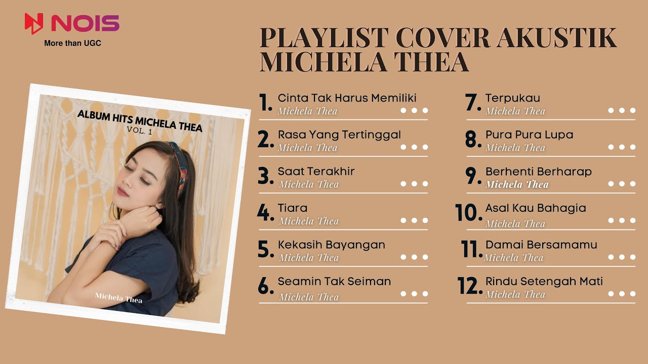KOMPILASI COVER MICHELA THEA FULL ALBUM TERBAIK 2022 - YouTube