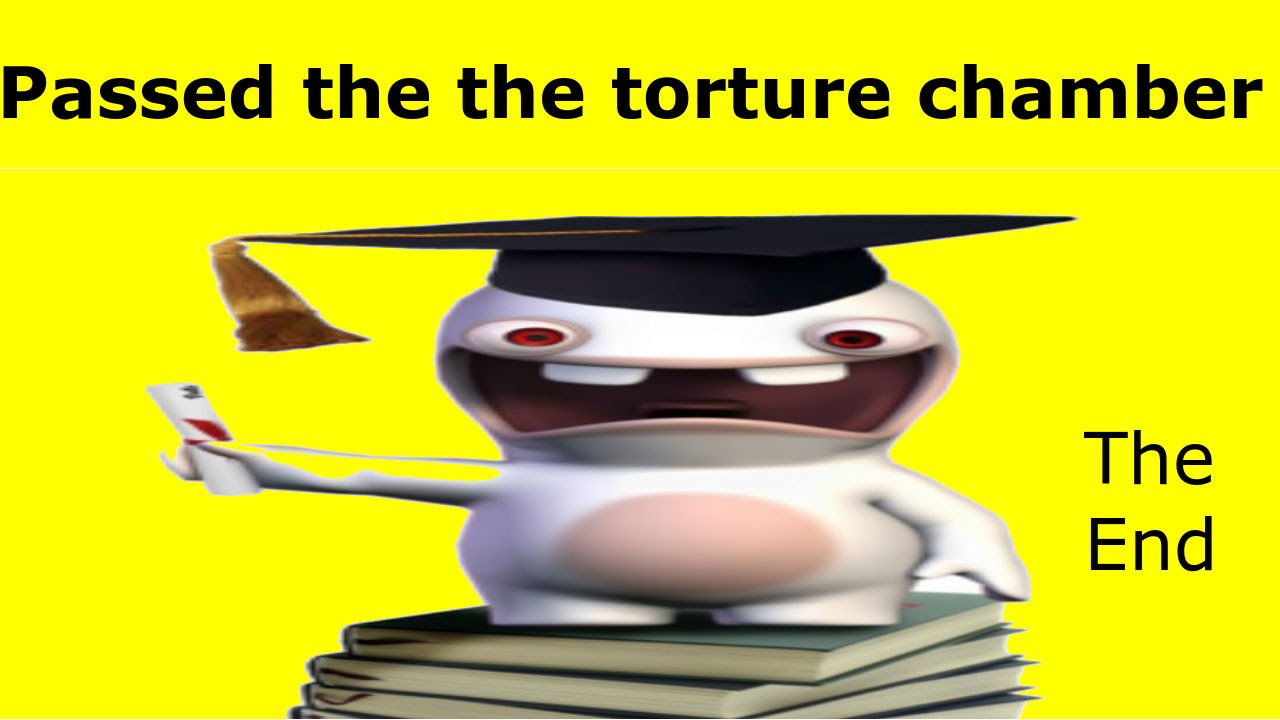 Rayman Raving Rabbids The End Escaping the Torture Chamber - YouTube