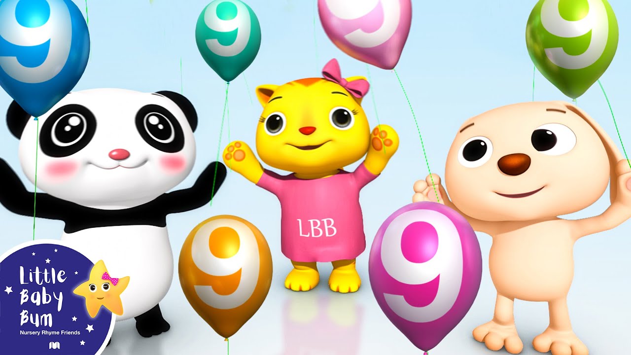 Number 9 Song - Learning Numbers | Little Baby Bum - Classic Nursery ...