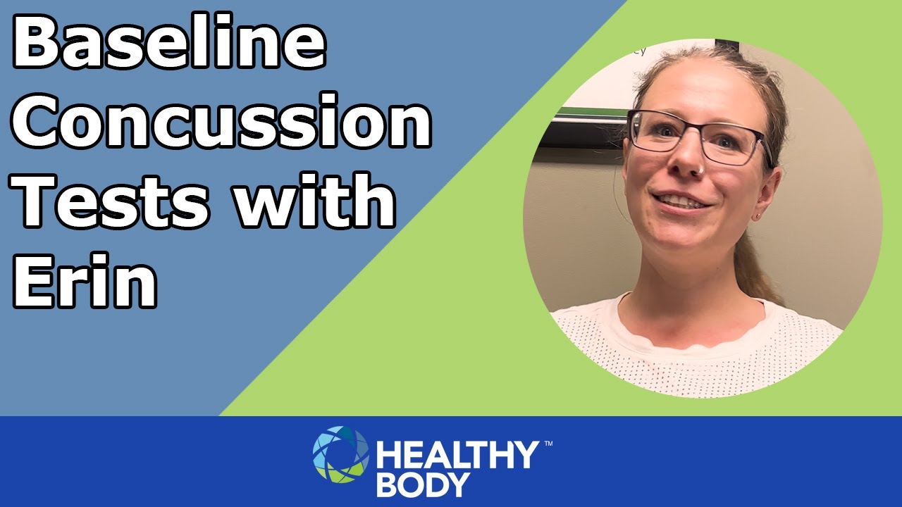 Baseline Concussion Tests with Erin - YouTube