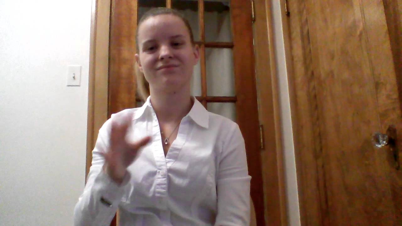 ASL 101 Video Assignment #2 - Unit 2 Review - YouTube