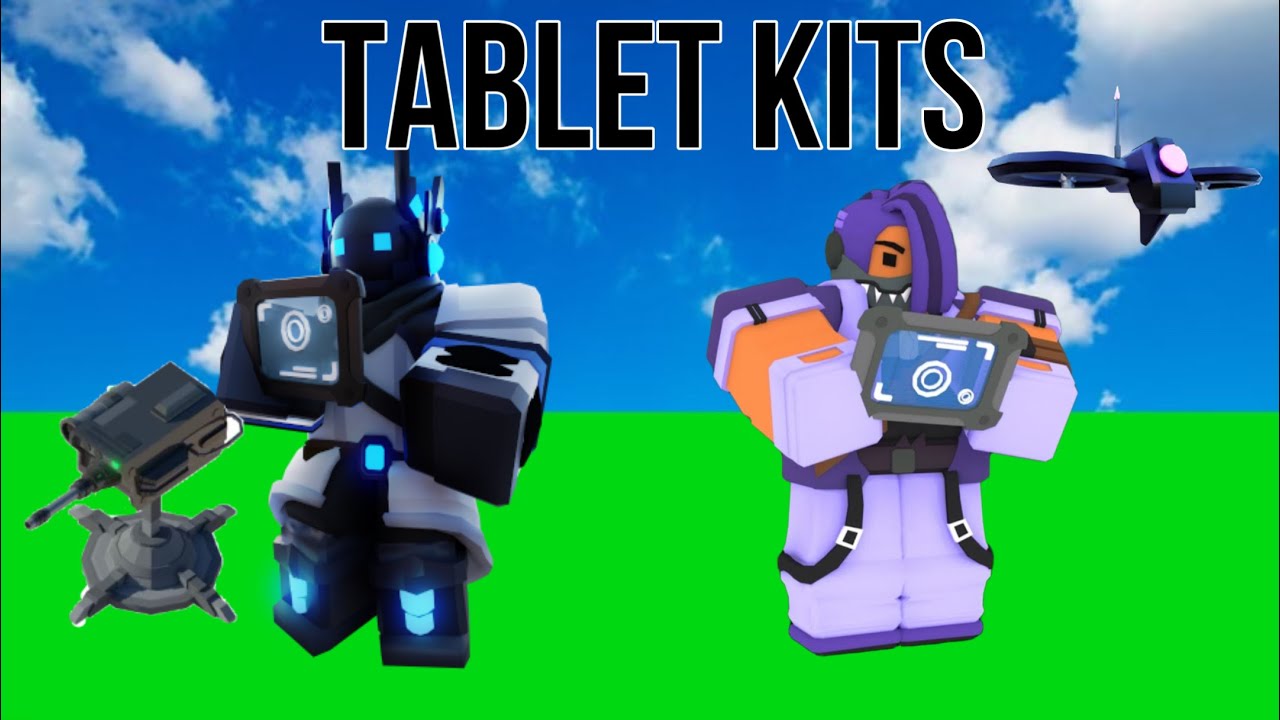 BEDWARS TABLET KITS VULCAN&CYBER (THE BEST DUO EVER!) - YouTube