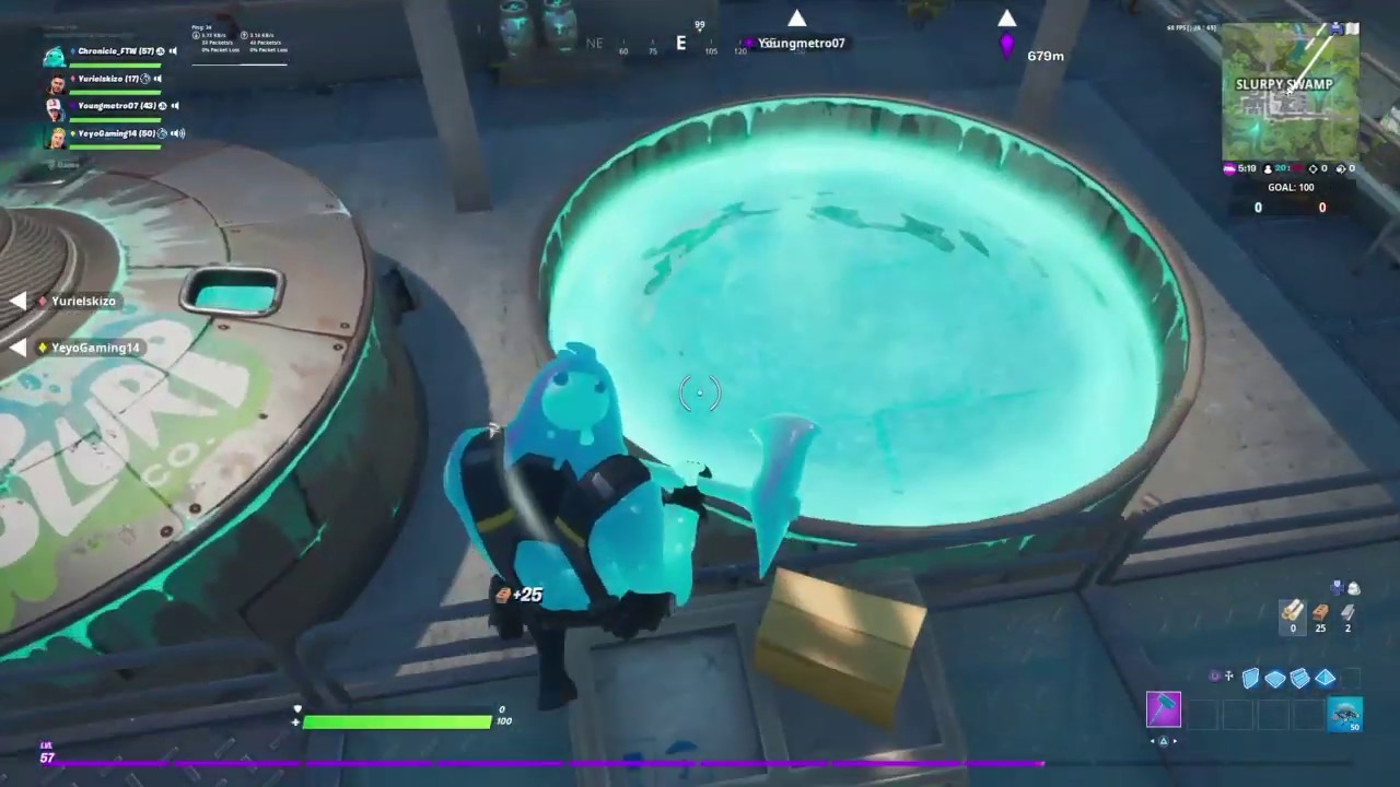 Fortnite red slime skin - YouTube