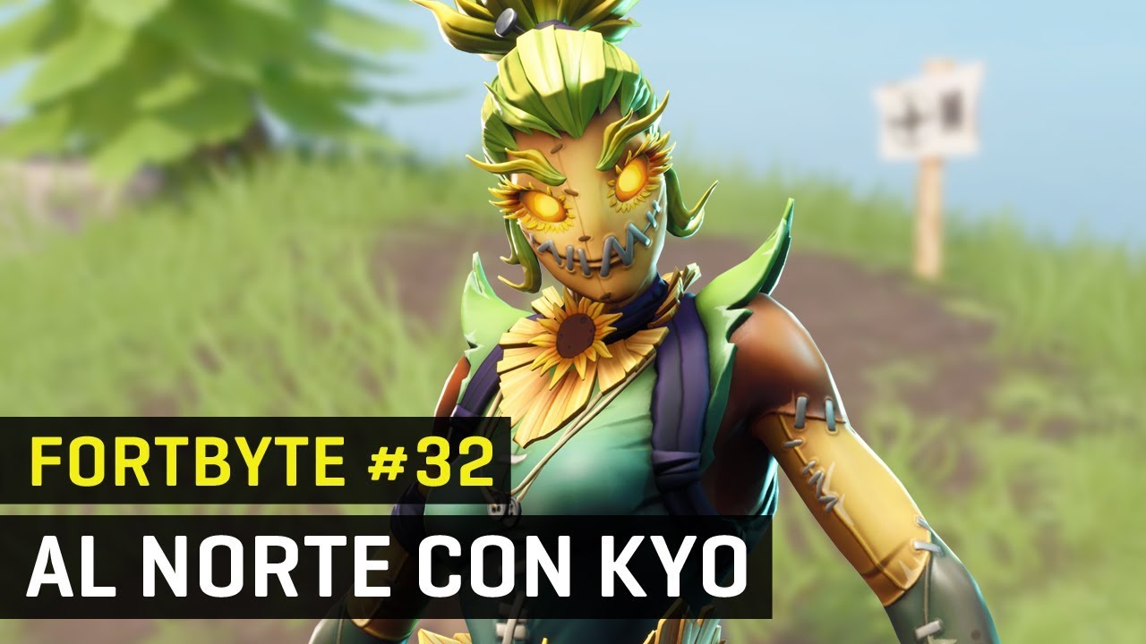 Fortbyte 32 en Fortnite - En el punto más al norte con accesorio ...