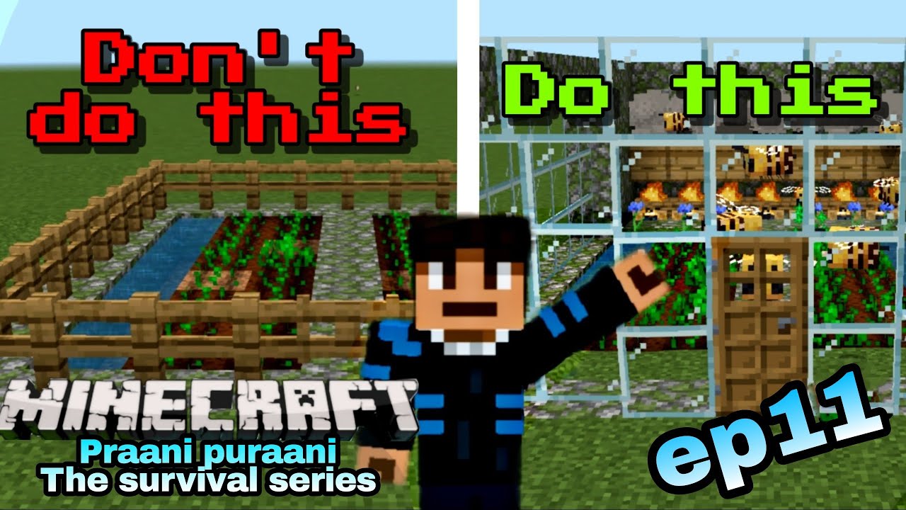 How to improve your farming skills [Minecraft praani puraani the ...